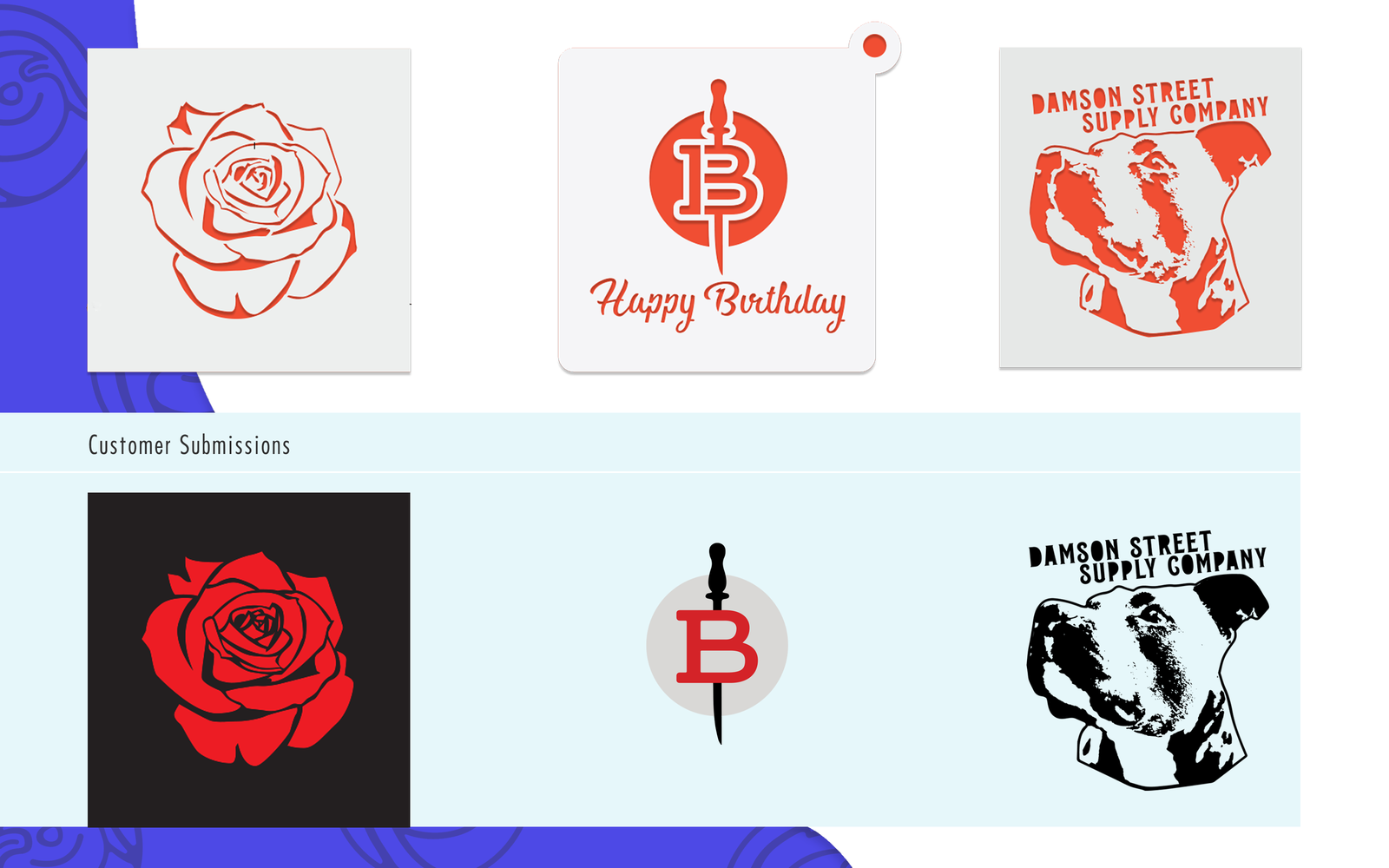 Custom Stencil Portfolio: Real Customer Designs | Stencil Stop