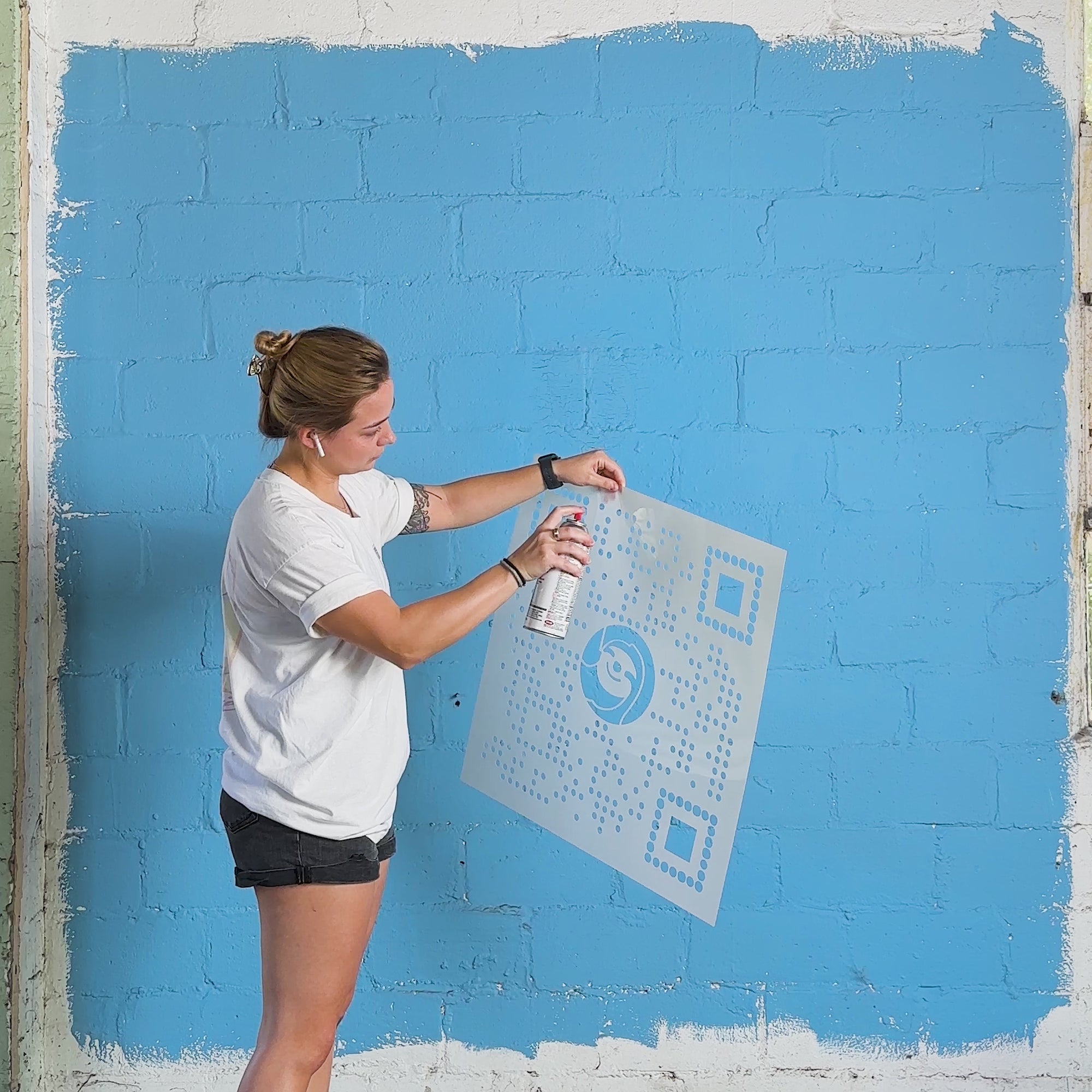 Custom QR Code Stencils