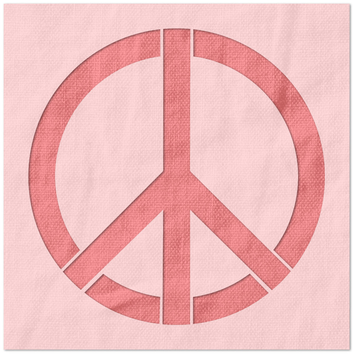 peace stencil