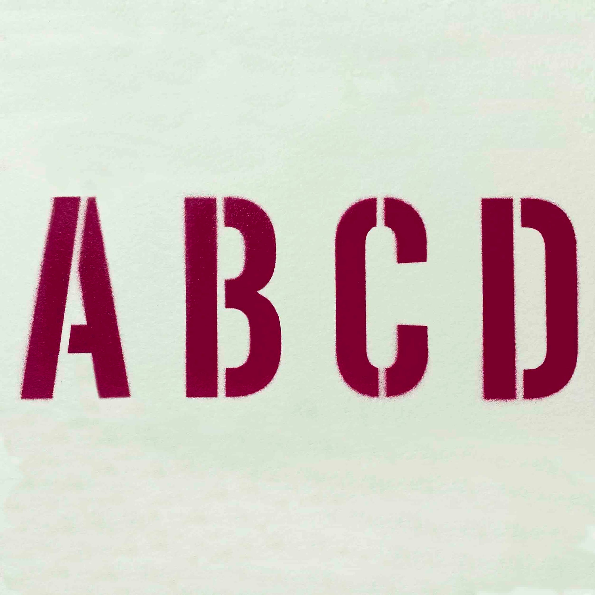 Alphabet Letter Stencil Kit | Stencil Stop