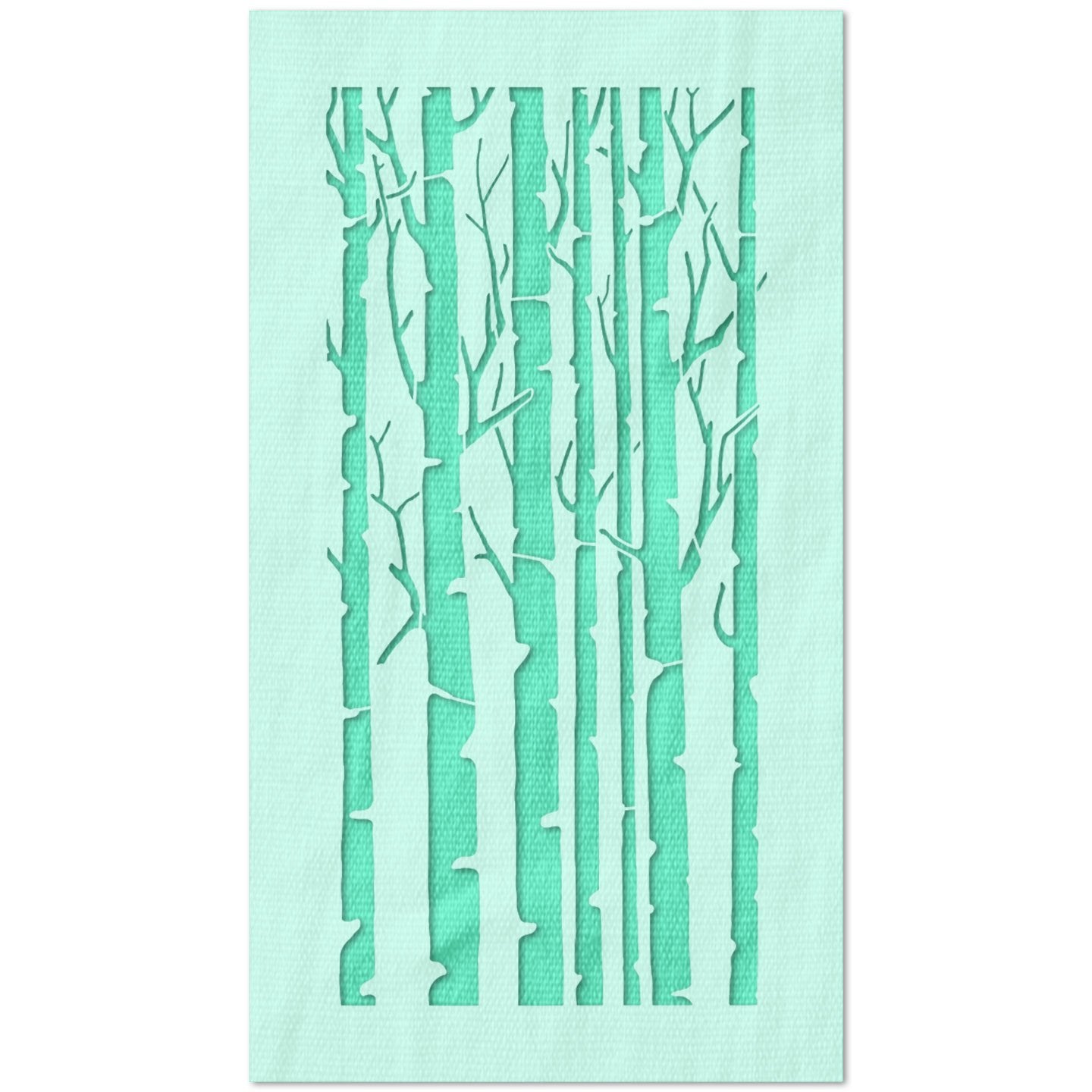Aspen Trees Pattern Stencil | Stencil Stop