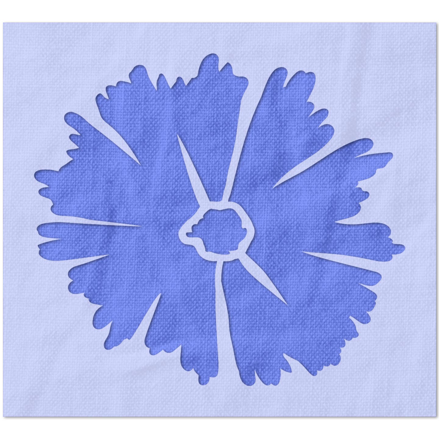 Detailed Flower Stencil | Stencil Stop