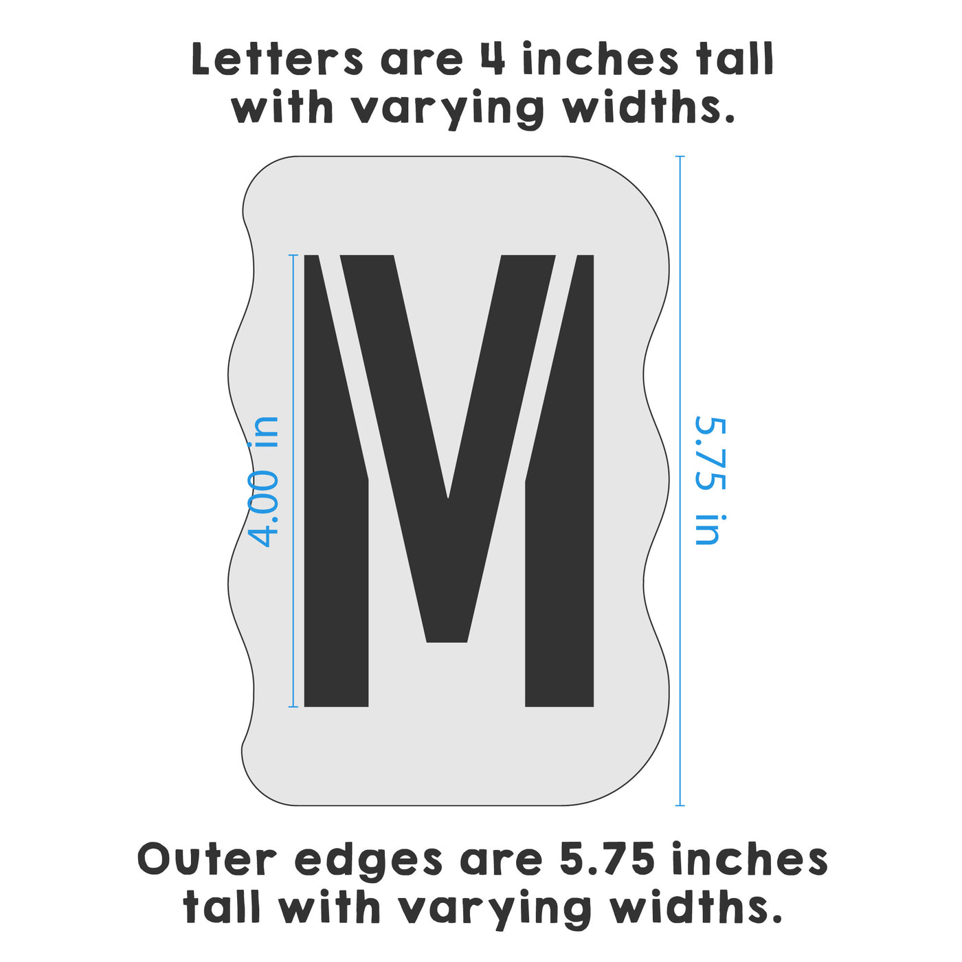 Alphabet Letter Stencil Kit | Stencil Stop