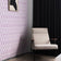 Geometric Offset Checkerboard Pattern